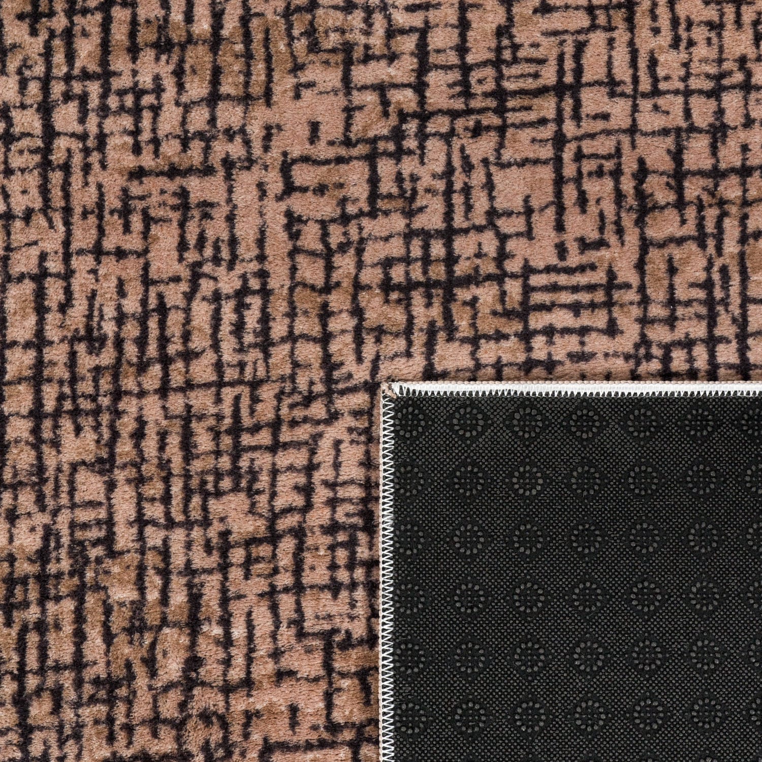 Moderner-teppich Malaga | Beige | 200 cm rund | 10-502-2-12|53