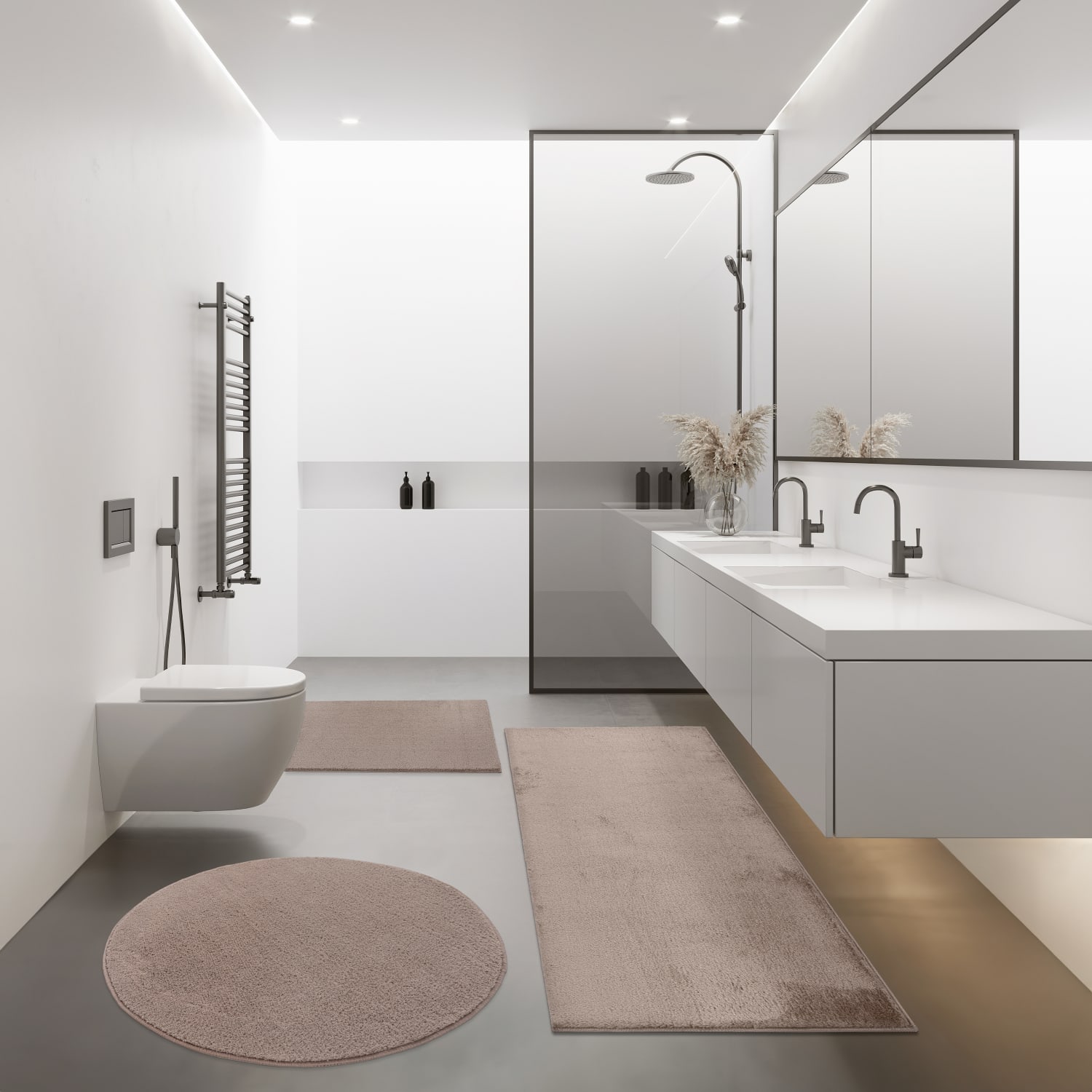 Badematte Kanda | Braun | 60x100 cm | 11-10-1-7|6